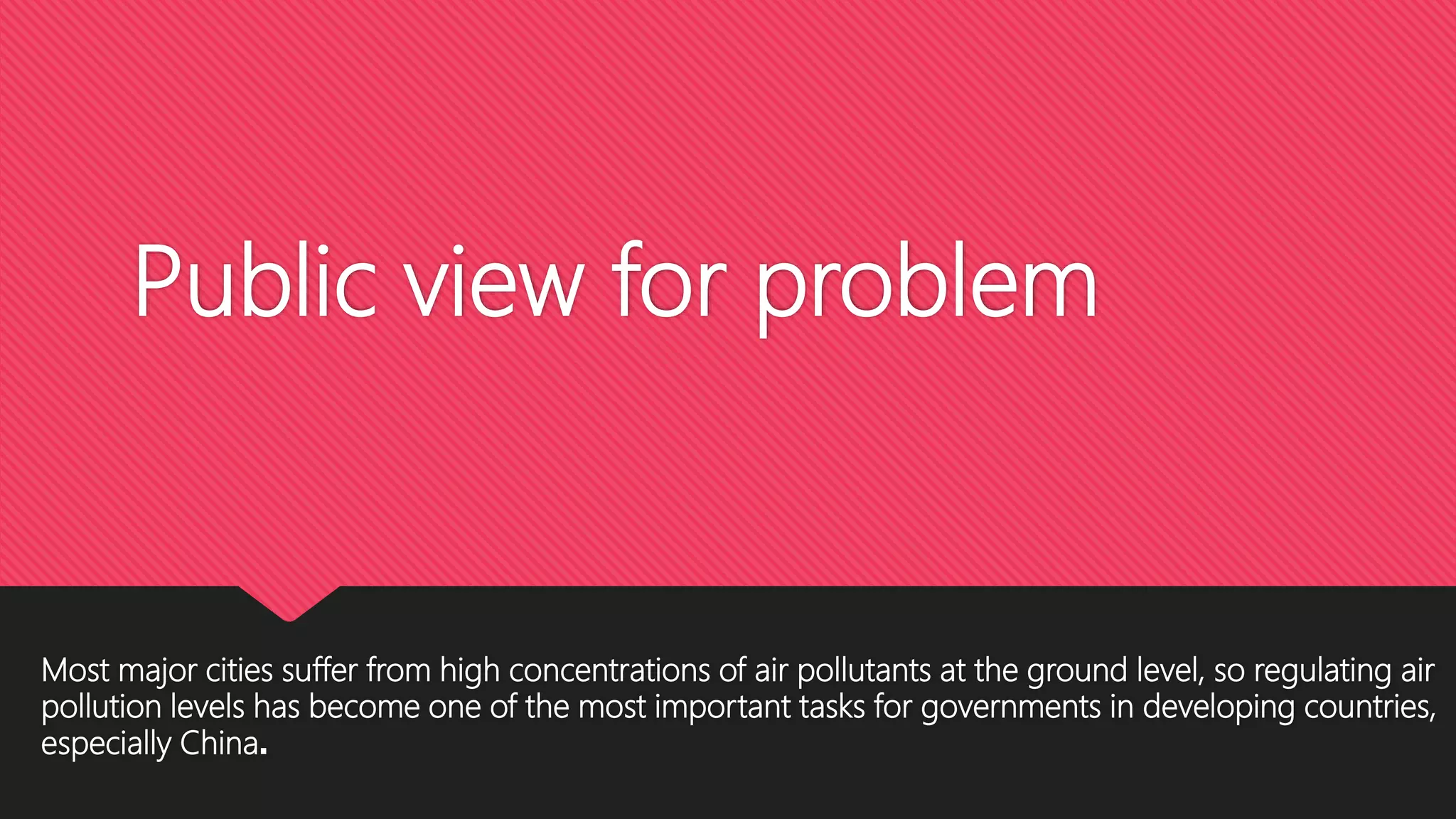 Predicting air pollution level | PPTX