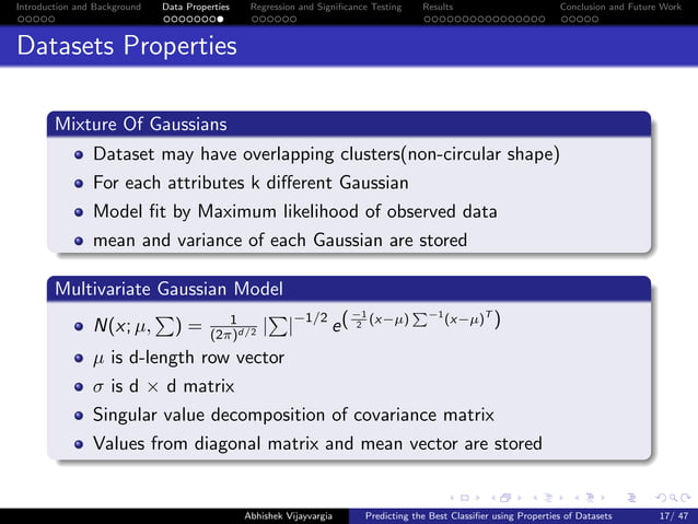 Predicting best classifier using properties of data sets | PDF | Computing | Technology & Computing