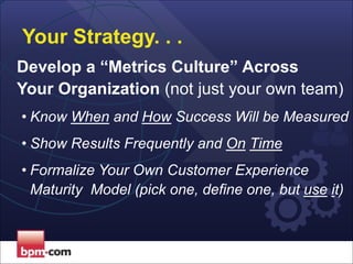 Predicting the Customer Experience: A Convergence of Business Process ...