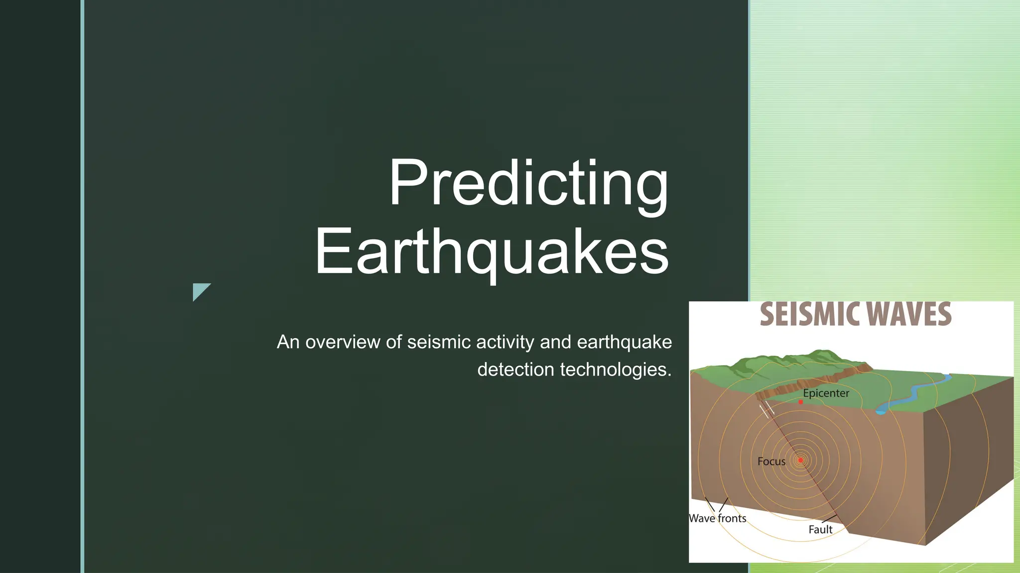 Predicting Earthquakes - Grade 8 Science.pptx