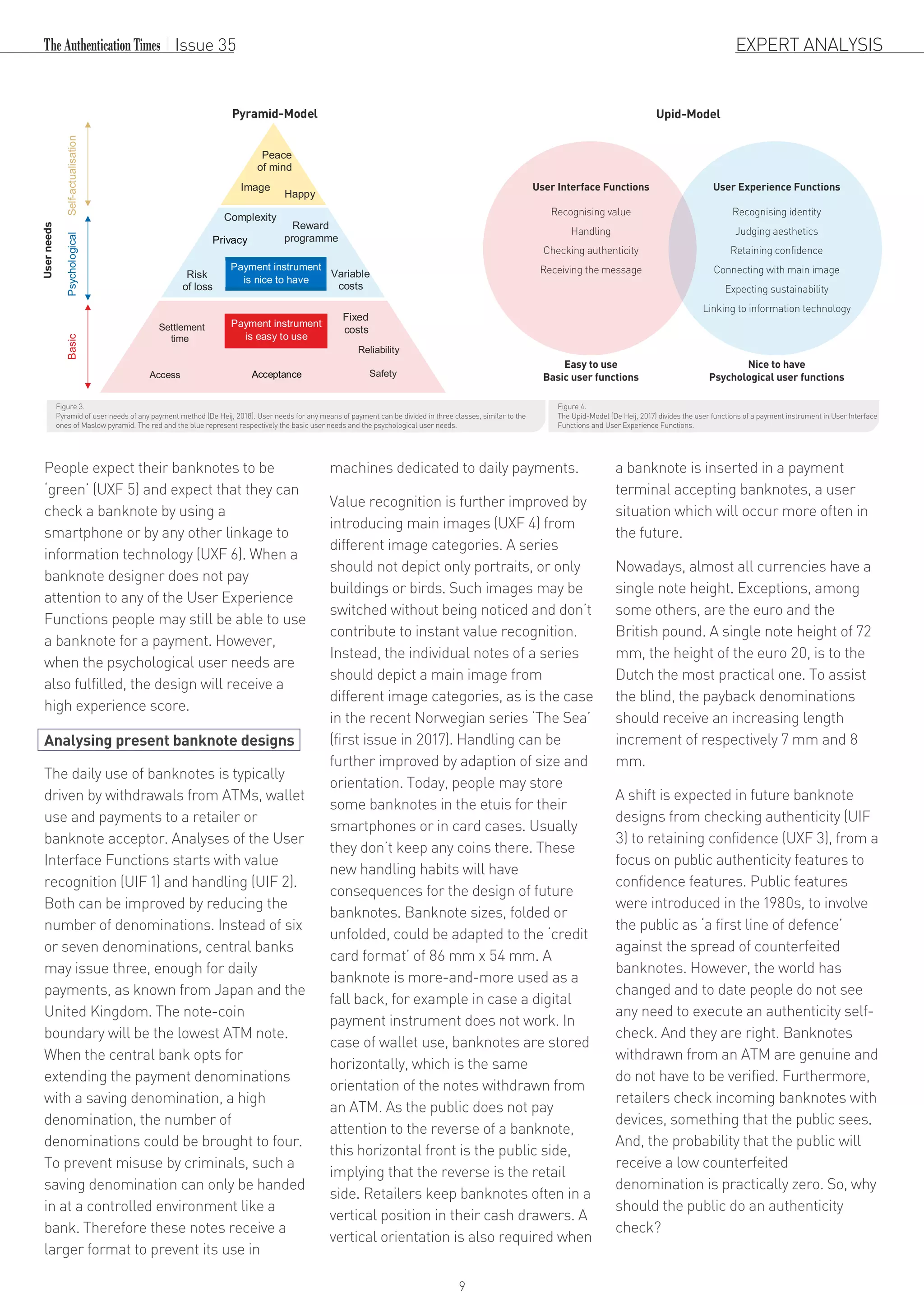 Predicting future banknote designs by a use centered approach dr hans ...
