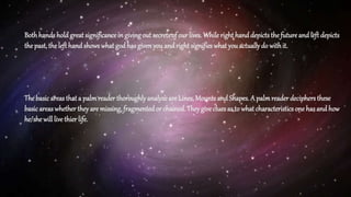 Predicting future through our hands world of palmistry | PPT