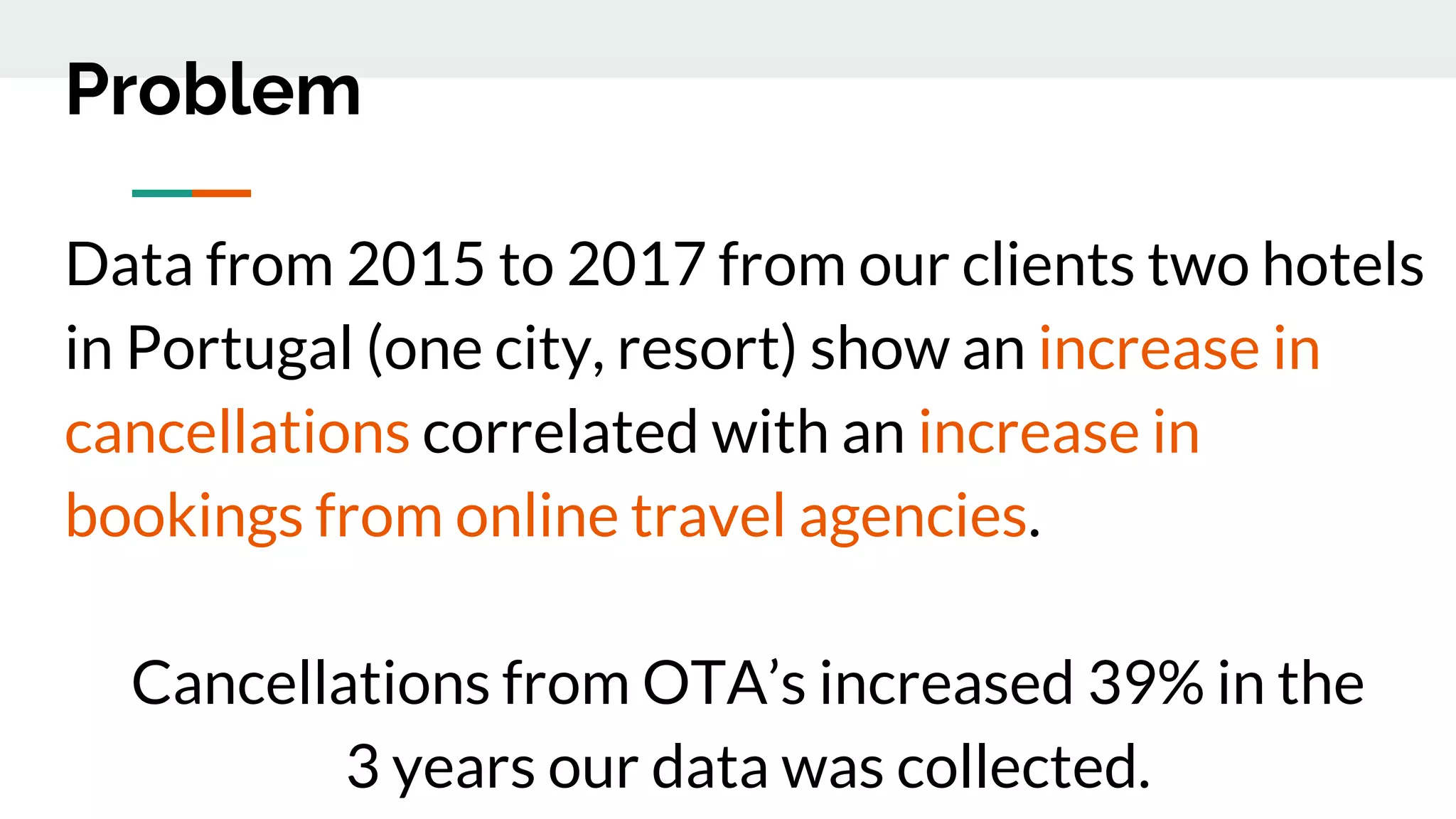 Predicting hotel booking cancellations | PPTX