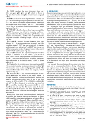 Predicting instructor performance using data mining techniques in higher education | PDF