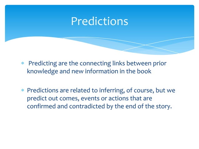 Predicting outcomes(Michael) | PPTX | Science
