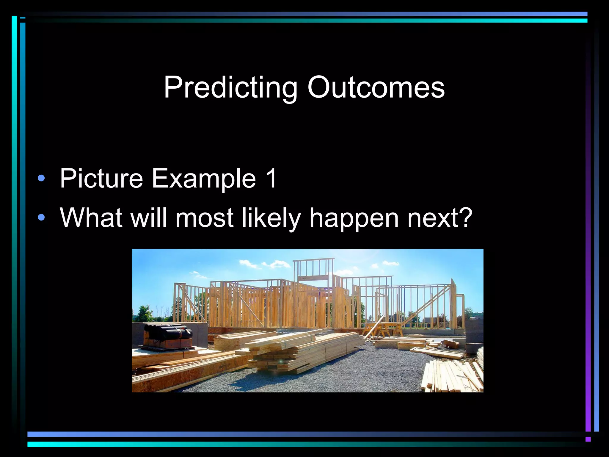 Predicting outcomes(Michael) | PPT