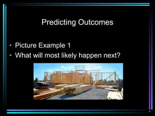 Predicting outcomes(Michael) | PPT