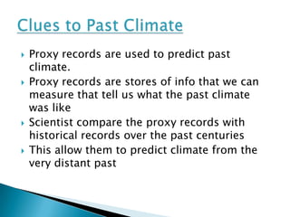 Predicting past climates | PPTX