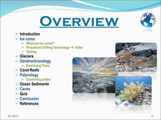 Predicting past climates | PPT