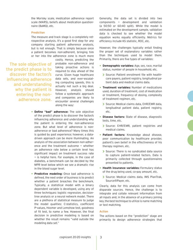 Predicting Patient Adherence: Why and How | PDF