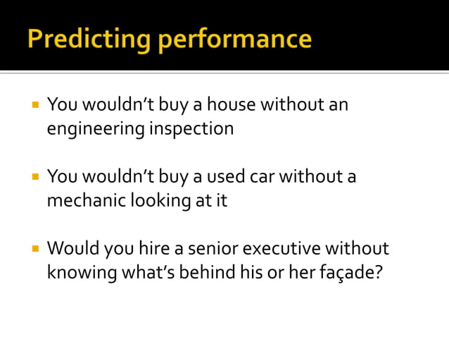 Predicting Performance | PPTX