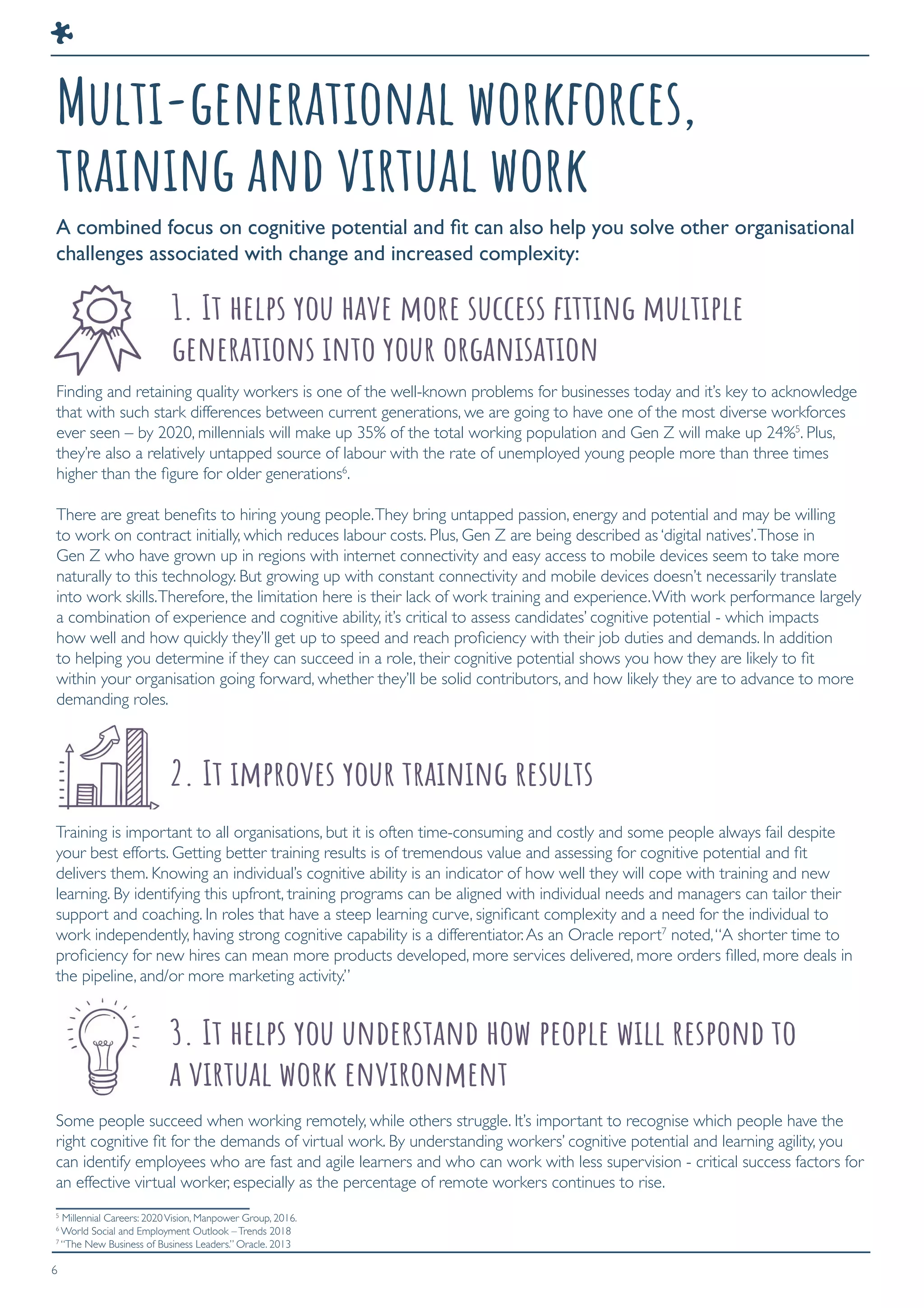 Predicting potential - Assessing Cognitive Ability in Recruitment | PDF