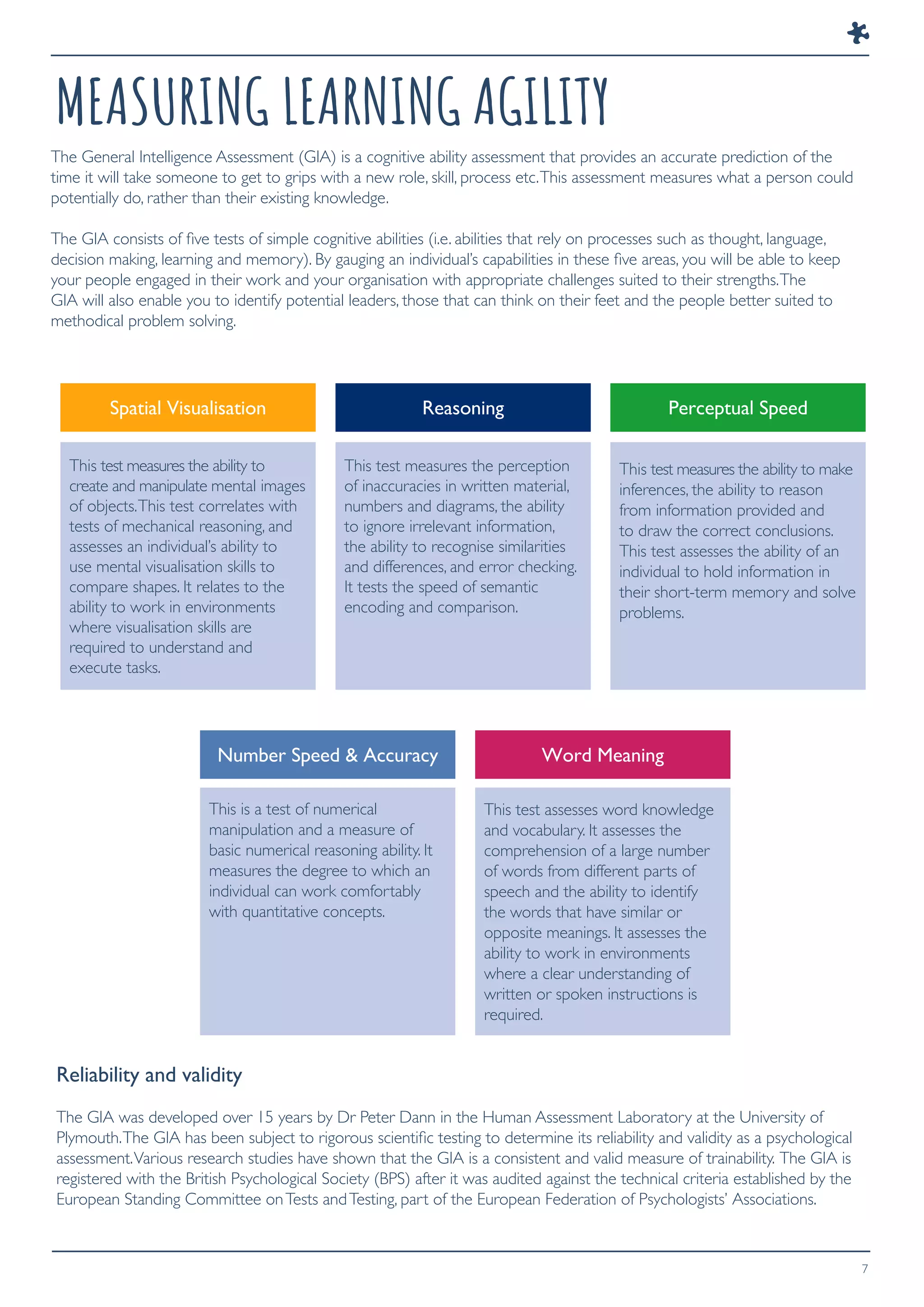 Predicting potential - Assessing Cognitive Ability in Recruitment | PDF