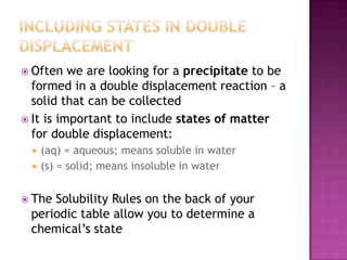 Predicting products of chemical reactions | PPTX