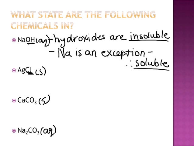 Predicting products of chemical reactions | PPTX