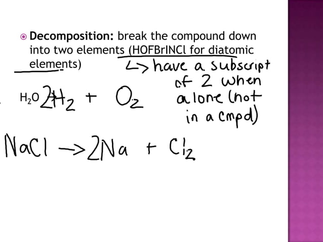 Predicting products of chemical reactions | PPTX