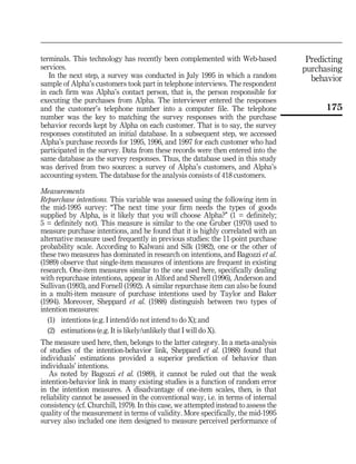Predicting purchasing | PDF