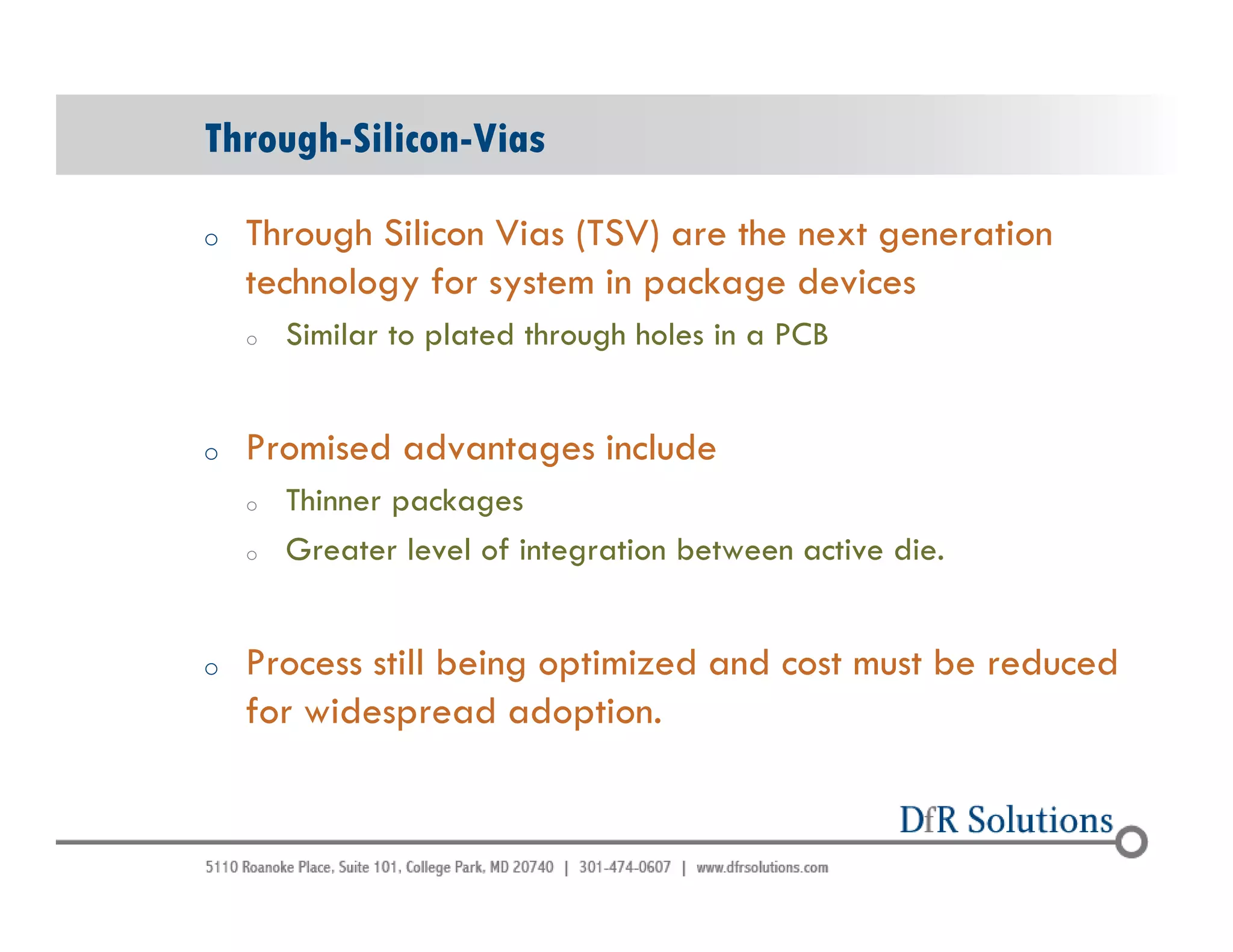 Predicting Reliability of Zero Level Through Silicon Vias (TSV) | PDF