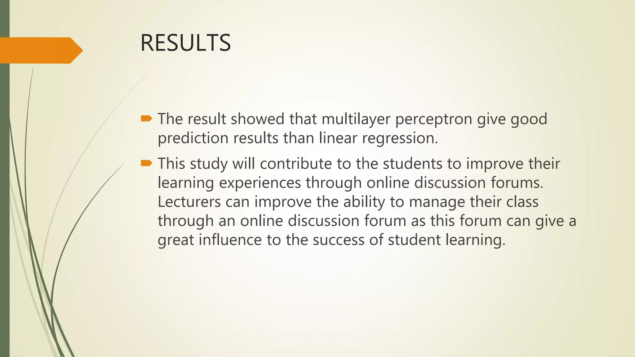 Predicting students performance in final examination | PPTX