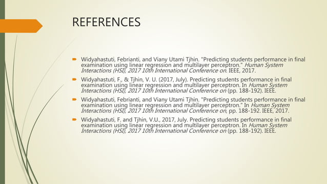 Predicting students performance in final examination | PPTX