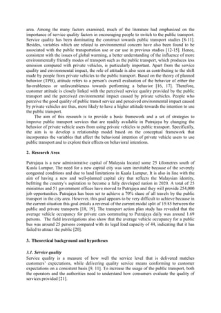 Predicting the use of public transportation: A case study from ...