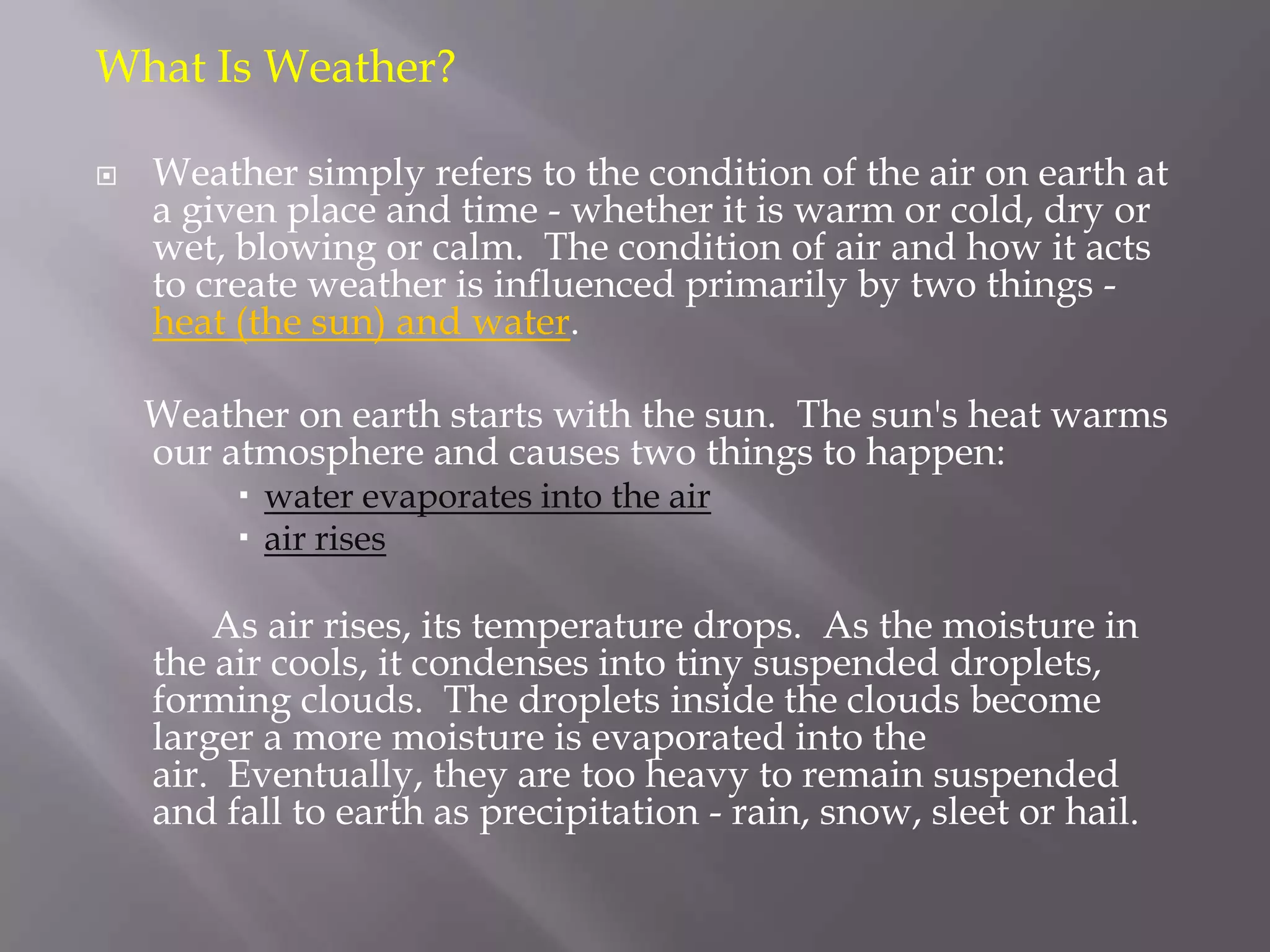 Predicting weather | PPT