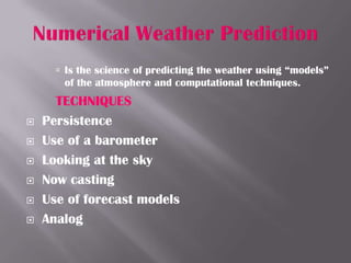 Predicting weather | PPT