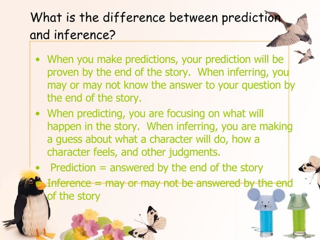 Prediction And Inference | PPT