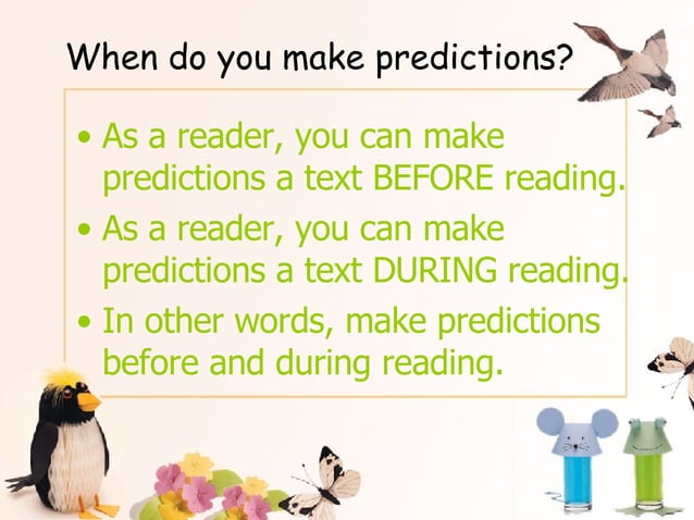 Prediction And Inference | PPT