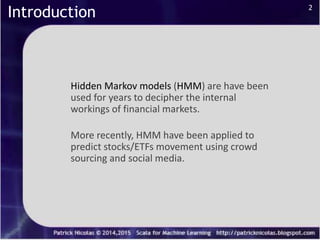 Stock Market Prediction using Hidden Markov Models and Investor sentiment | PPTX