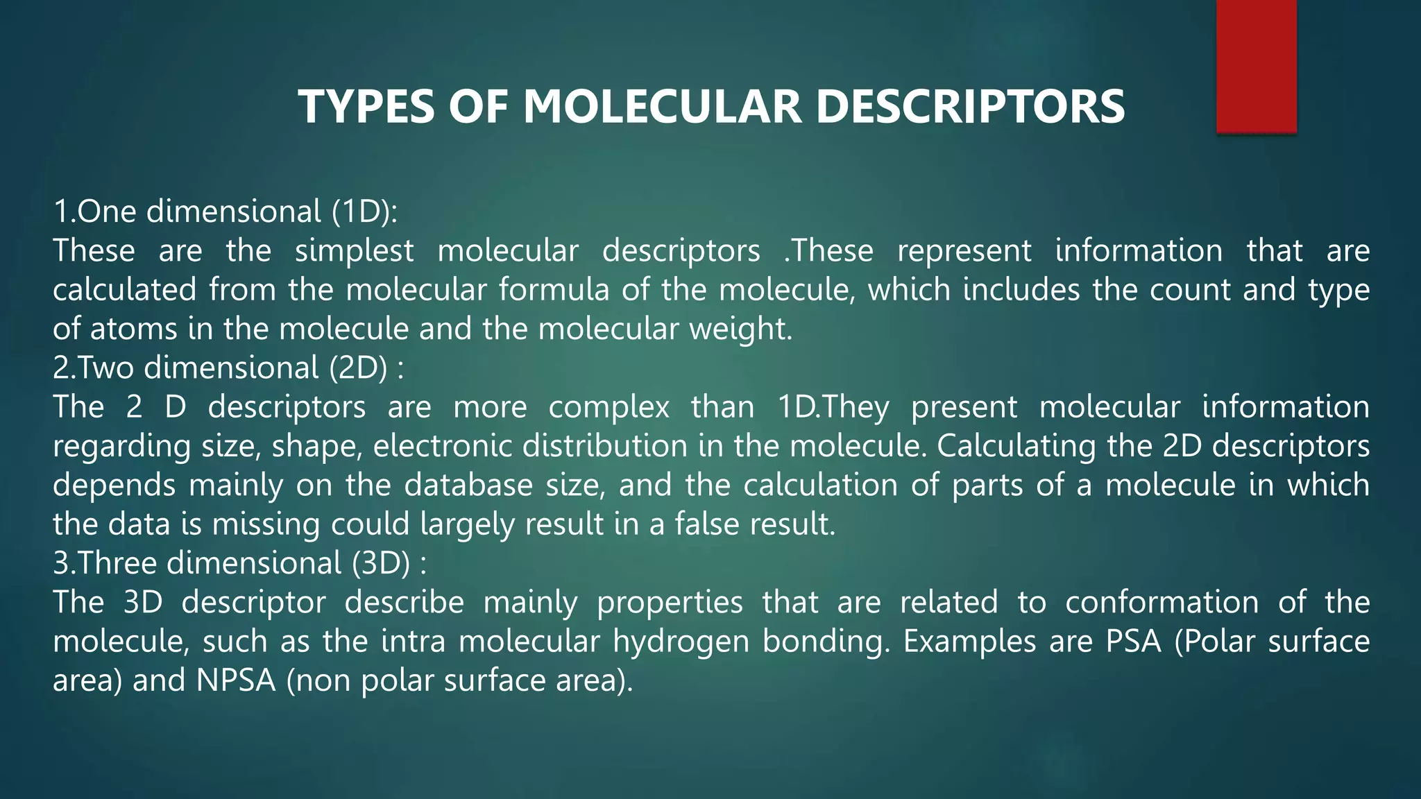 PREDICTION AND ANALYSIS OF ADMET PROPERTIES OF NEW.pptx
