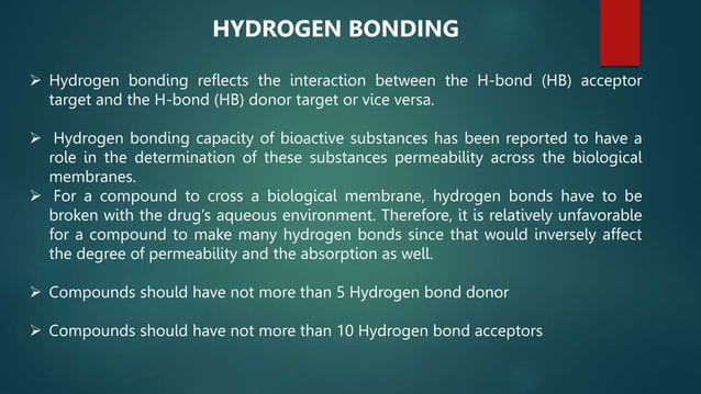PREDICTION AND ANALYSIS OF ADMET PROPERTIES OF NEW.pptx ...