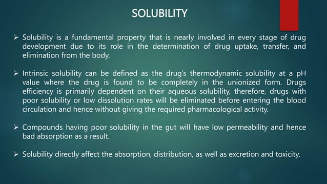 PREDICTION AND ANALYSIS OF ADMET PROPERTIES OF NEW.pptx ...
