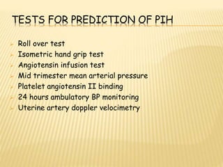 Prediction and prevention of Preeclampsia | PPTX