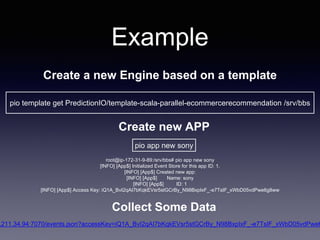Introduction to PredictionIO | PPTX | Web Development | Internet