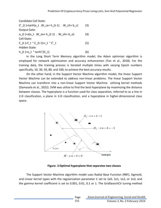 Prediction Of Cryptocurrency Prices Using Lstm, Svm And Polynomial Regression.pdf