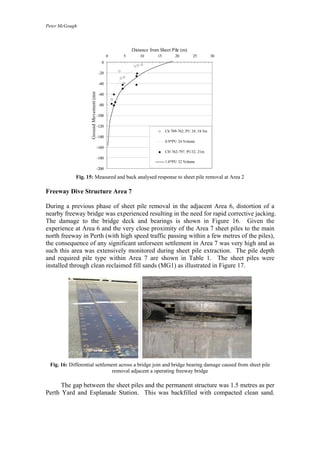 Prediction Of Ground Settlement Response To Sheet Pile Extraction (P ...