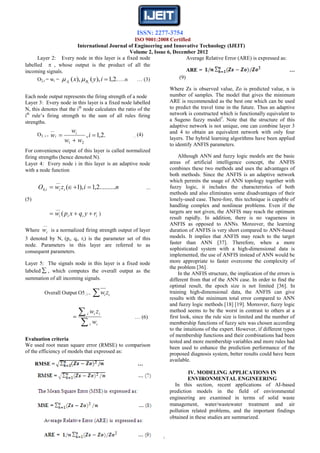 “Prediction of industrial solid waste with anfis model and its comparison with ann model a case ...