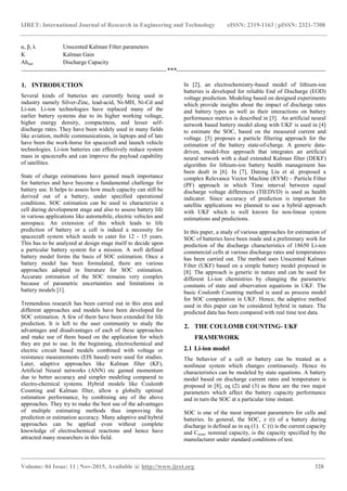 Prediction of li ion battery discharge characteristics at different temperatures and discharge ...
