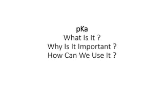 Prediction of pKa from chemical structure using free and open source ...