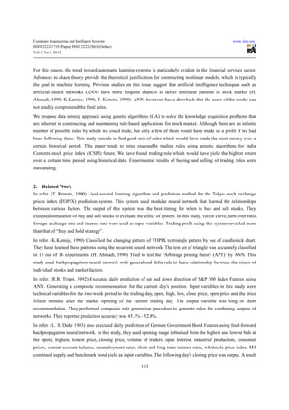 Prediction of stock market index using genetic algorithm | PDF