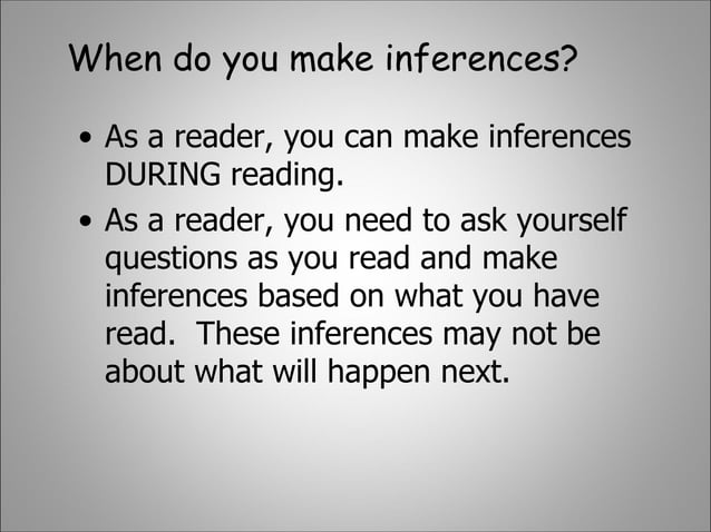 Predictions and inferences differences | PPT