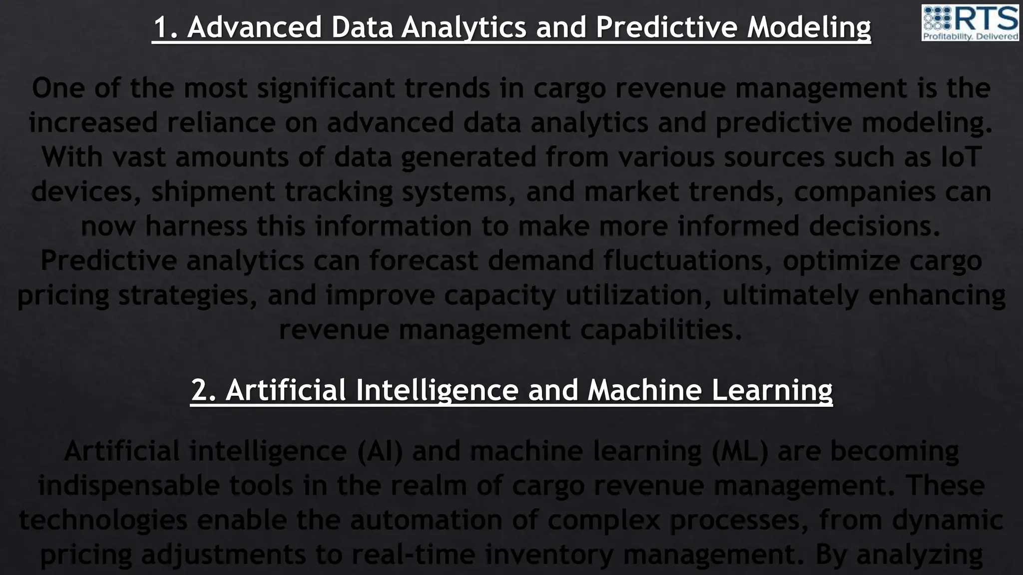 Predictions and Trends for the Evolution of Cargo Revenue Management in the Digital Age.pptx