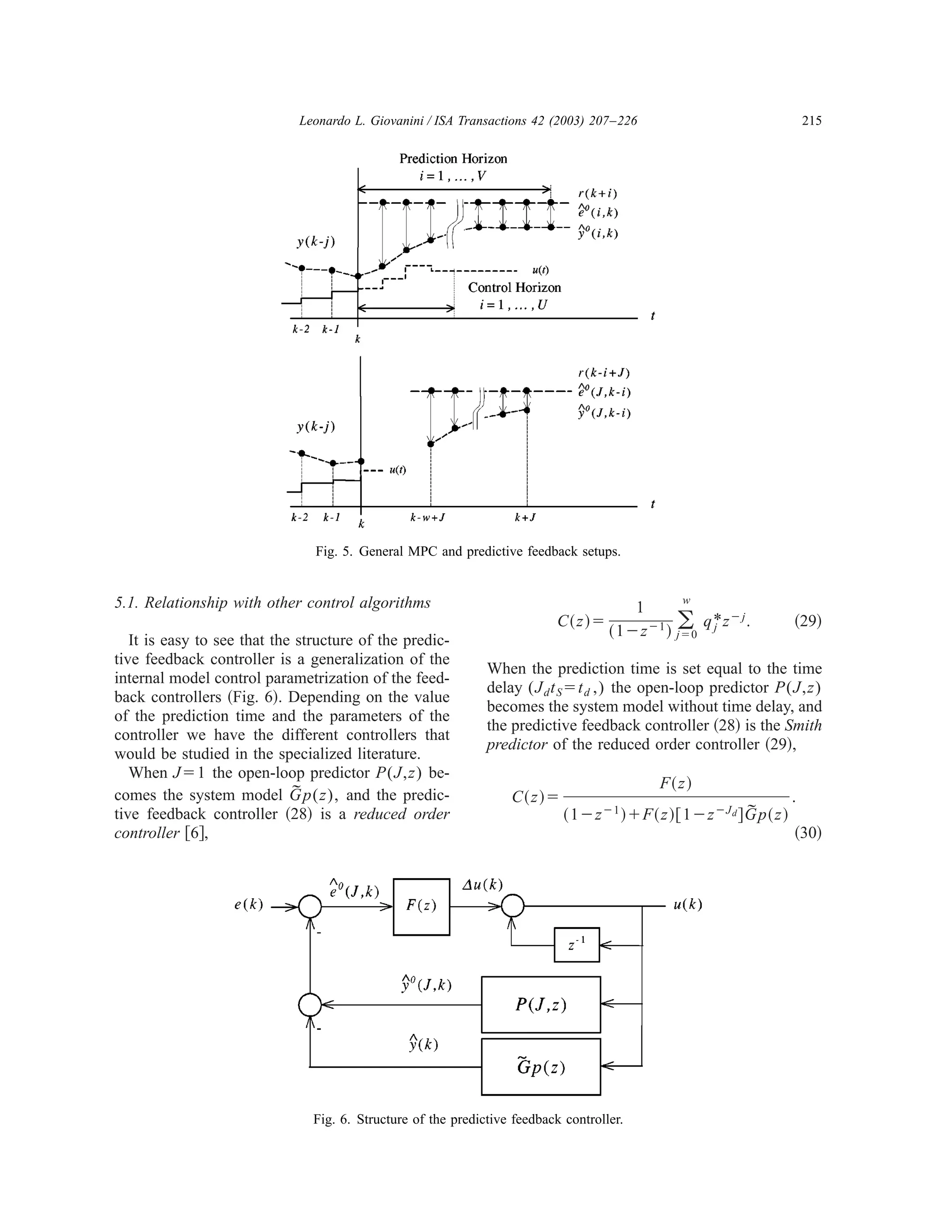 Predictive feedback control | PDF