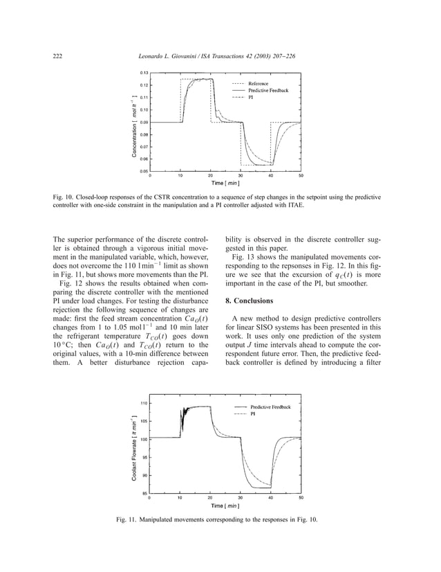 Predictive feedback control | PDF