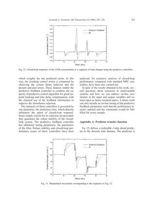 Predictive feedback control | PDF