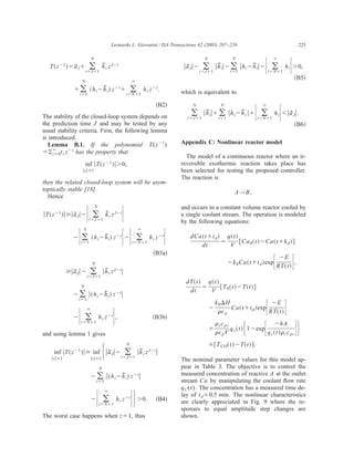 Predictive feedback control | PDF