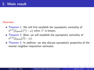 Predictive mean-matching2 | PPT