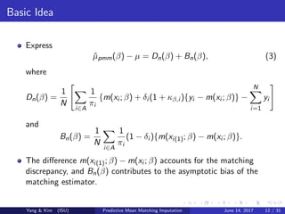 Predictive mean-matching2 | PPT