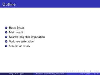 Predictive mean-matching2 | PPT